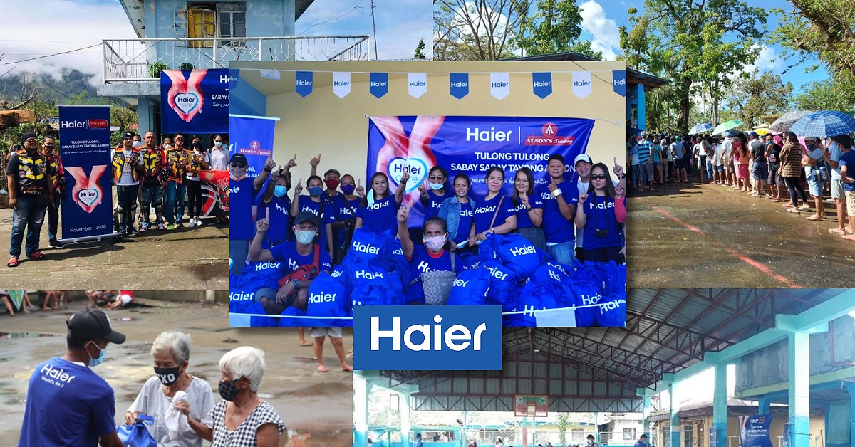 Haier Philippines upholding Social Responsibilities in Times of Crisis ...
