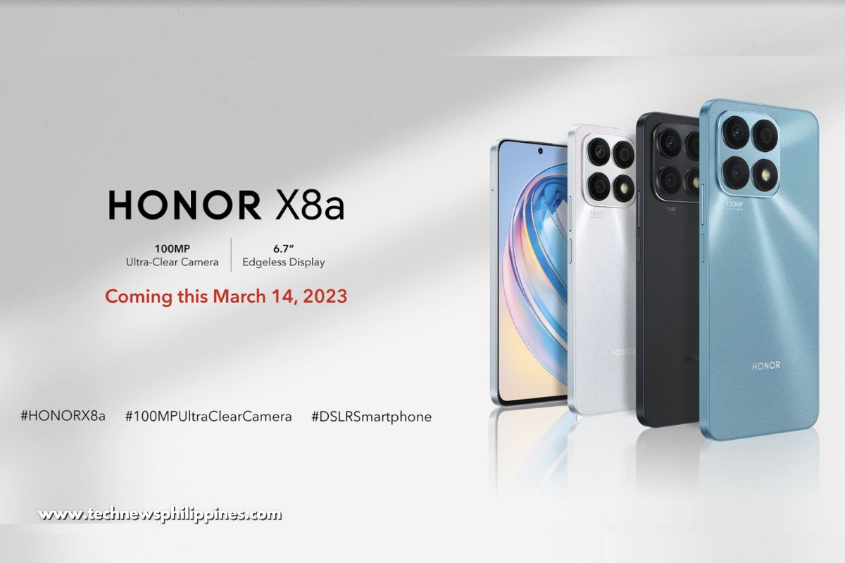 HONOR X8a with 100MP Ultra-Clear Camera to arrive in PH on March 14 ...